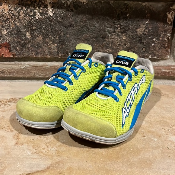 Altra | Shoes | Altra The One Zero Drop Running Shoes Lime Green And ...